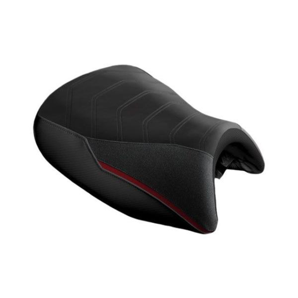 ●メーカー名：ルイモト / LUI MOTO●商品名：フロント シートカバー Technikメーカー品番：LM-8101108JANコード：4589678389038K1600GTSPブラック/TEC-GRIP/ディープレッド/CFブラック...