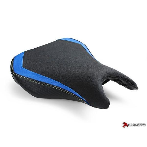 ●メーカー名：ルイモト / LUI MOTO●商品名：フロント シートカバー Stylelineメーカー品番：LM-4261101JANコード：4589678402515GSX-R125GSX-S125TEC-GRIP/エッジブルー/CFブ...