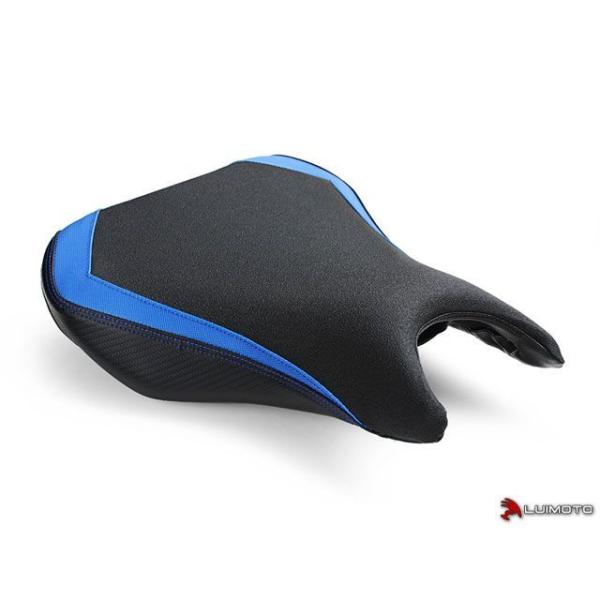 ●メーカー名：ルイモト / LUI MOTO●商品名：フロント シートカバー Stylelineメーカー品番：LM-4261104JANコード：4589678402546GSX-R125GSX-S125TEC-GRIP/エッジブルー/CFブ...