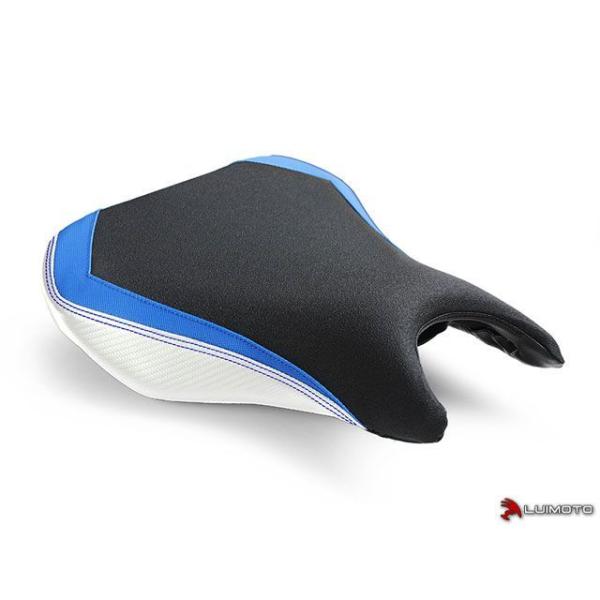 ●メーカー名：ルイモト / LUI MOTO●商品名：フロント シートカバー Stylelineメーカー品番：LM-4261105JANコード：4589678402553GSX-R125GSX-S125TEC-GRIP/エッジブルー/CFパ...