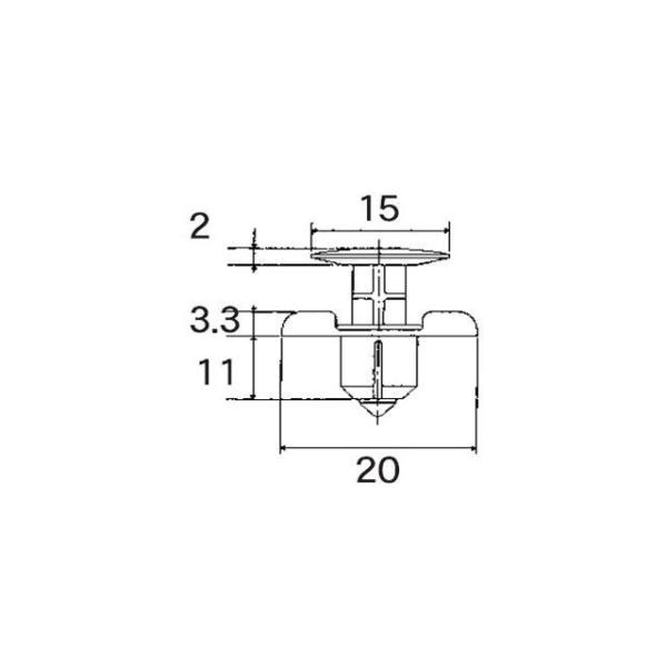 ●メーカー名：ボストン / VOSTONE●商品名：BC5111 プッシュリベットメーカー品番：BC5111JANコード：4968919251110黒色09409-07332-000、74999-4A0A0、90467-07164、9203...