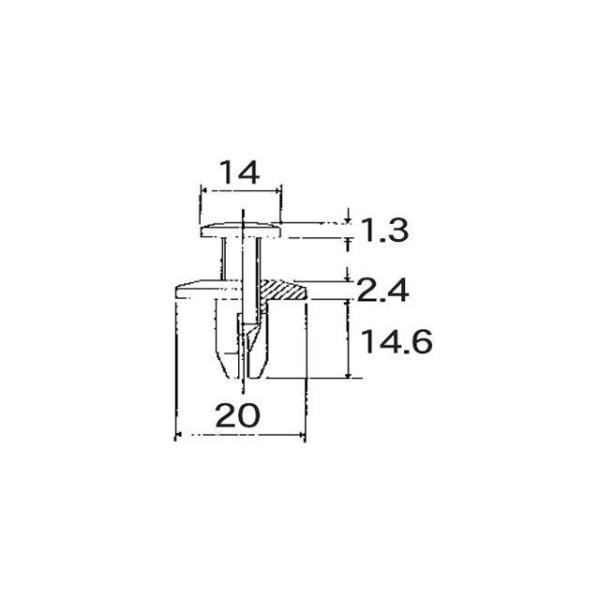 ●メーカー名：ボストン / VOSTONE●商品名：BC5228 スクリベットメーカー品番：BC5228JANコード：4968919252285黒色57728-AC060、91503-SP0-0030スバル／ホンダ1袋（10個入）自動車メー...