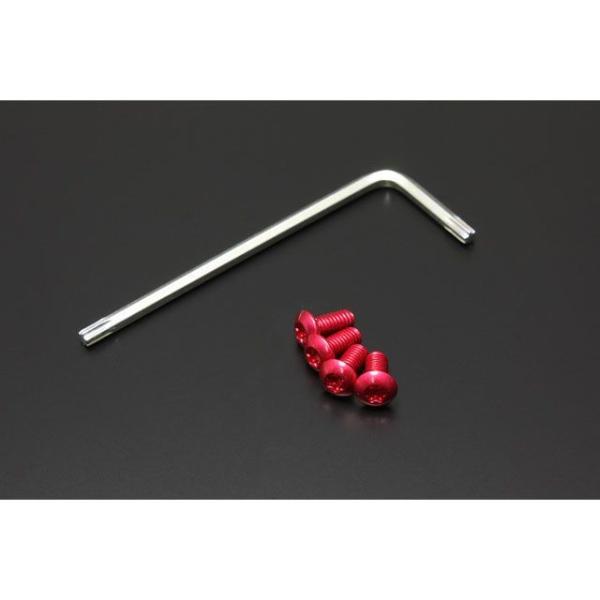 ●メーカー名：GILD design（mobile item） / GILD design(ギルドデザイン)●商品名：GI-305R カラーボルトセット トルクス穴タイプ（レッド）メーカー品番：40392JANコード：45222854039...