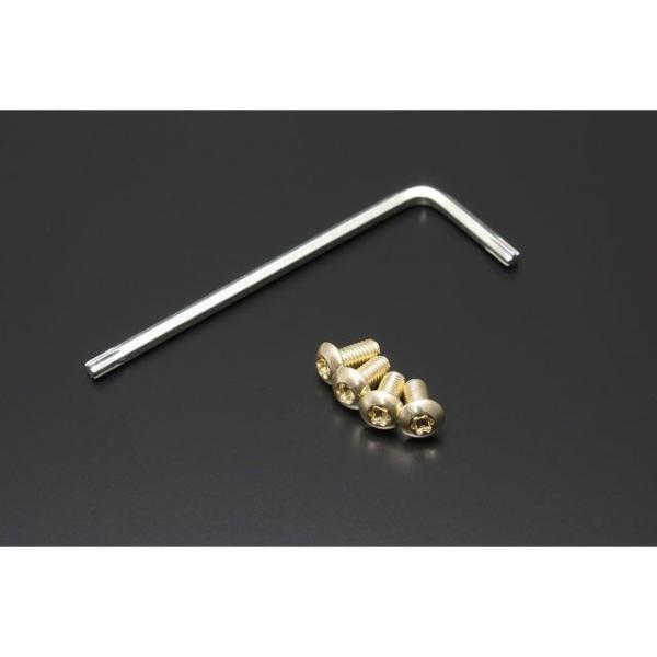 ●メーカー名：GILD design（mobile item） / GILD design(ギルドデザイン)●商品名：GI-305CG カラーボルトセット トルクス穴タイプ（シャンパンゴールド）メーカー品番：40393JANコード：4522...