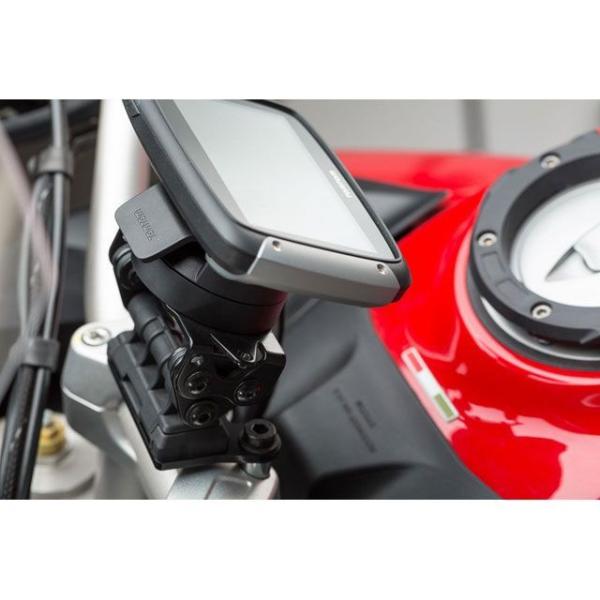 ●メーカー名：SWモテック / SW-MOTECH(エスダブリューモテック)●商品名：QUICK-LOCK（クイックロック）GPS Mount ブラック Ducati Multistrada 1200（15-）メーカー品番：sw_GPS_2...