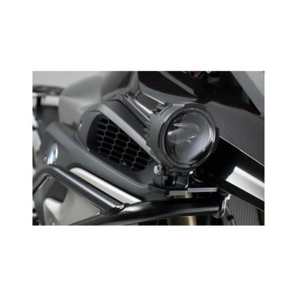 ●メーカー名：SWモテック / SW-MOTECH(エスダブリューモテック)●商品名：Light mounts f. orig. BMW フォッグライト ブラック BMW R1200GS LC（13-）/Rally（17-）｜NSW.0メー...