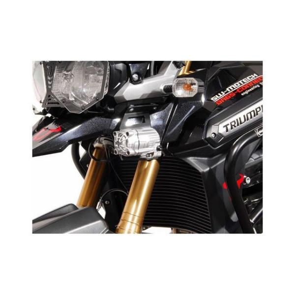 ●メーカー名：SWモテック / SW-MOTECH(エスダブリューモテック)●商品名：フォークライトマウントセット ブラック（フォークライトなし）メーカー品番：sw_NSW_11_004_10200BTiger Explorer タイガーエ...