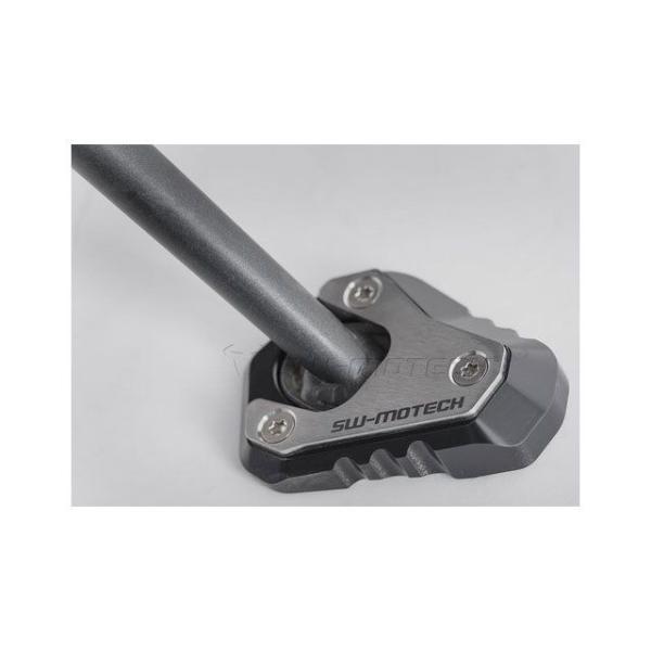 ●メーカー名：SWモテック / SW-MOTECH(エスダブリューモテック)●商品名：サイドスタンドフット ブラック/シルバー、Kawasaki Versys 1000（15-）メーカー品番：sw_STS_08_722_10000Versy...