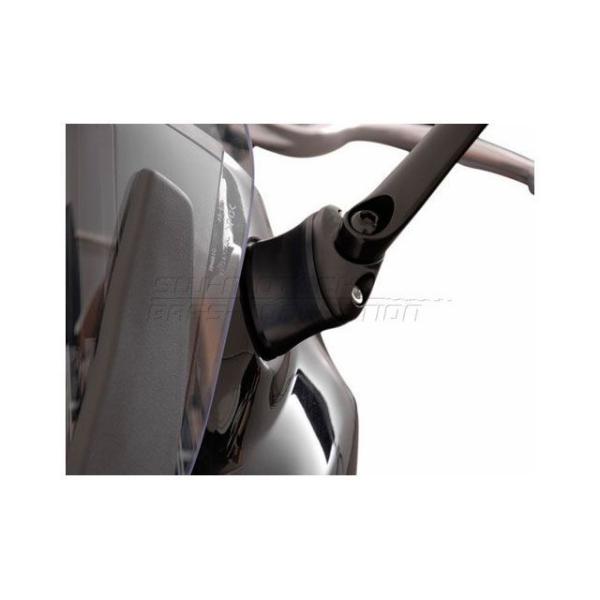 ●メーカー名：SWモテック / SW-MOTECH(エスダブリューモテック)●商品名：ミラーエクステンション Profile -ブラック- -左右セット-メーカー品番：sw_SVL_01_501_10800BCBF1000CBF600Sその...