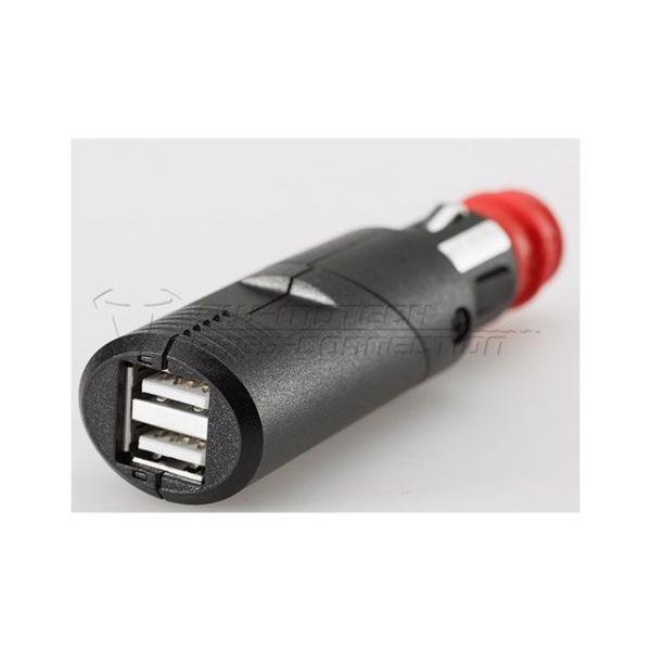 ●メーカー名：SWモテック / SW-MOTECH(エスダブリューモテック)●商品名：Double USB power port with ユニバーサル plug、Pivoting body、2 x 2、100 mA、12 Vメーカー品番：...