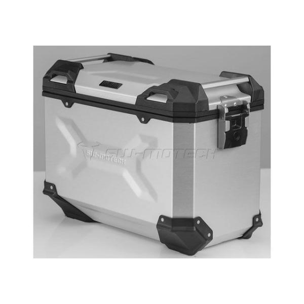 ●メーカー名：SWモテック / SW-MOTECH(エスダブリューモテック)●商品名：トラックスアドベンチャー（TRAX ADVENTURE）アリュボックス L 45 L、右側、シルバーメーカー品番：sw_ALK_00_733_10000R...