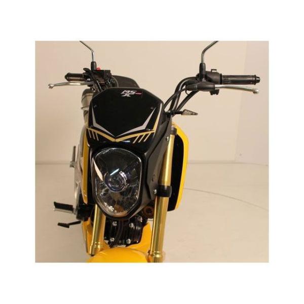 ●メーカー名：S2コンセプト / S2 Concept(エスツーコンセプト)●商品名：Nose fairing MSX125 ブラック ｜ H135.XXXメーカー品番：s2_H135_XXX-blackGROM グロム品番：H135.XX...