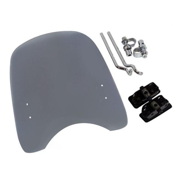 ●メーカー名：ワールドウォーク / WW●商品名：汎用ウインドスクリーン ws-03L（スモーク）メーカー品番：ws-03lsJANコード：4582494882745Sportster XL1200R スポーツスター XL1200RV-Ro...