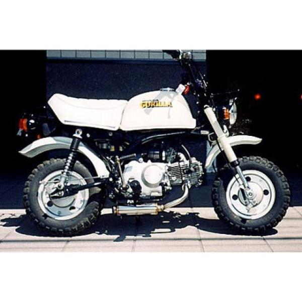 ●メーカー名：ウイルズウィン / WirusWin●商品名：モンキー（キャブレター仕様車）用 ロッドダウンショートマフラーMONKEY モンキーオールステンレス製モンキー（キャブレター仕様車）用ロッドダウンショートマフラーです。写真では少し...