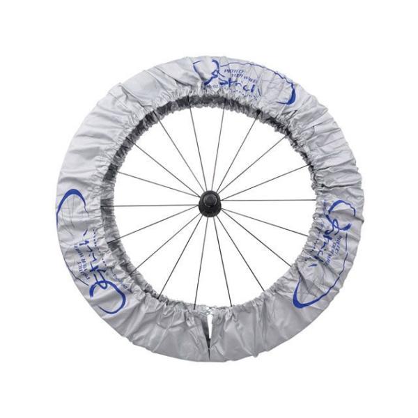 ●メーカー名：オーストリッチ（自転車） / OSTRICH(オーストリッチ)●商品名：輪行（タイヤカバー） 27インチ対応 2本1組（シルバー）JANコード：4562163941416シルバー原産国：日本材質：PE250D/ CLC適応サイ...