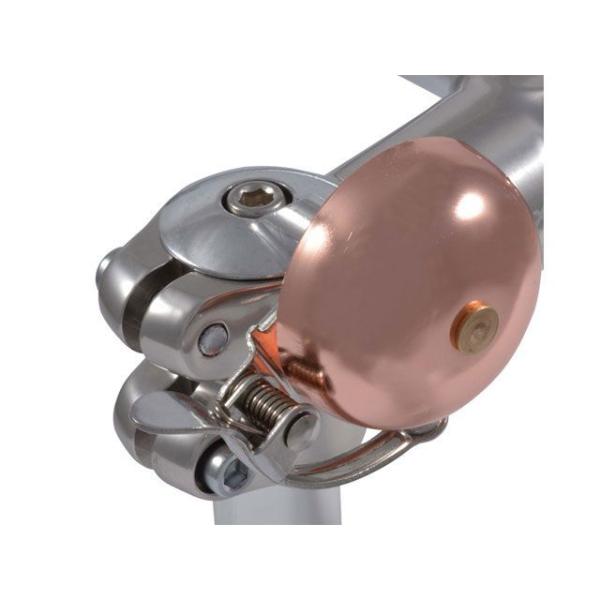 ●メーカー名：扇工業（自転車） / ohgibell(オウギコウギョウ)●商品名：自転車用ベル（ひびきベル） Aヘッドキャップ取付 スプリングタイプ（銅メッキ）JANコード：4571498670137銅メッキ材質：アルミ（ワン部） アルミ（...