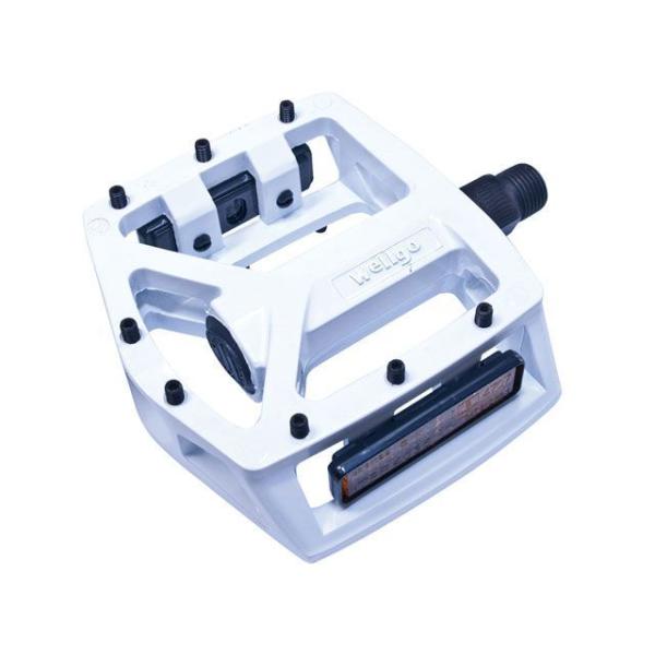 ●メーカー名：ウェルゴ（自転車） / WELLGO(ウェルゴ)●商品名：自転車 ペダル （MG-4） マグネシウム製ボディ 左右ペア 9/16芯（ホワイト）メーカー品番：MG-4JANコード：4962625753012ホワイト踏面サイズ/1...