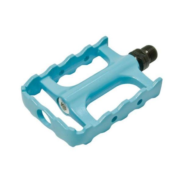 ●メーカー名：ブイピー（自転車） / VP(ブイピー)●商品名：自転車 ペダル （VP-197） 左右ペア 9/16芯（ライトブルー）JANコード：4962625751650ライトブルーサイズ：62×98mm重量：272g台湾VP社製のシン...
