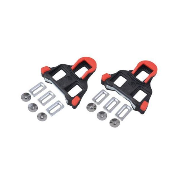 ●メーカー名：ブイピー（自転車） / VP(ブイピー)●商品名：自転車 ペダル （分割式クリートセット） SPD-SL対応0°（レッド）JANコード：4962625760089レッド台湾VP社製の固定位置に悩まない分割式クリート。SPD-S...