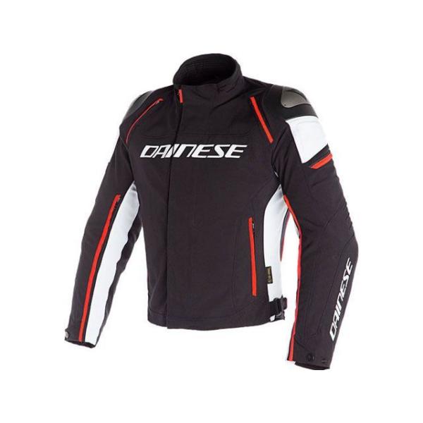 ●メーカー名：ダイネーゼ / Dainese●商品名：RACING 3 D-DRY JACKET ブラック/ホワイト/レッド-フルオ●サイズ：50メーカー品番：dai_201654605-N32_50品番：201654605-N32The ...