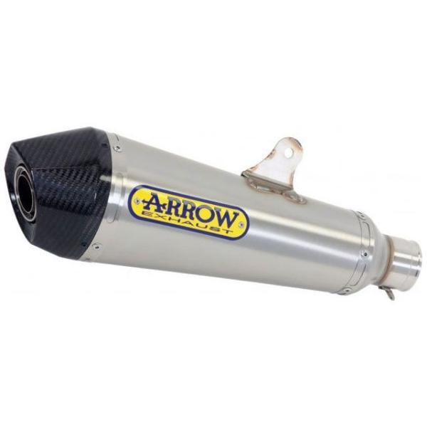 ●メーカー名：アロー / ARROW●商品名：BMW NINE T 14/15 X-KONE NICHROM EXHAUST， HOMOLOGATED， WITH CARBON END CAP FOR A RROW MID-PIPE ｜ 7...