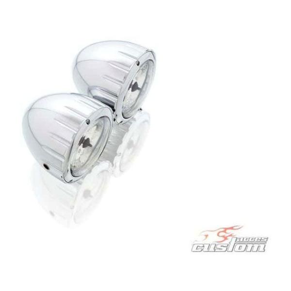 ●メーカー名：カスタムアクセス / CustomAcces●商品名：Twin Headlights Inox ｜ FD0002Jメーカー品番：cma_FD0002J汎用 Article Number ： FD0002JEAN Code ： ...