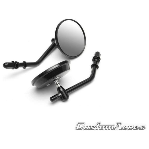 ●メーカー名：カスタムアクセス / CustomAcces●商品名：Back Mirrors Set Model Dallas Black ｜ JR0019Nメーカー品番：cma_JR0019NCVO FLSTNSE Softail Del...