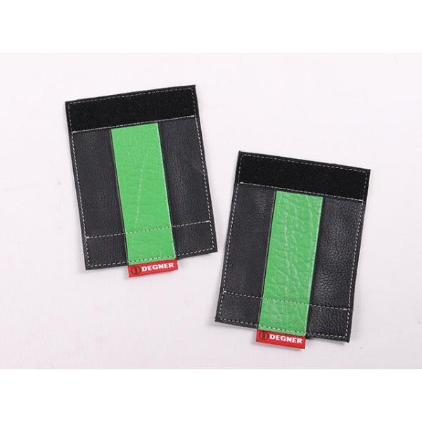 ●メーカー名：デグナー / DEGNER●商品名：CG-3 レザーグリップカバー/2枚セット（ブラック/ライムグリーン）メーカー品番：CG-3JANコード：4524486090790ブラック/ライムグリーン牛革/やぎ革縦14.5×横11（c...