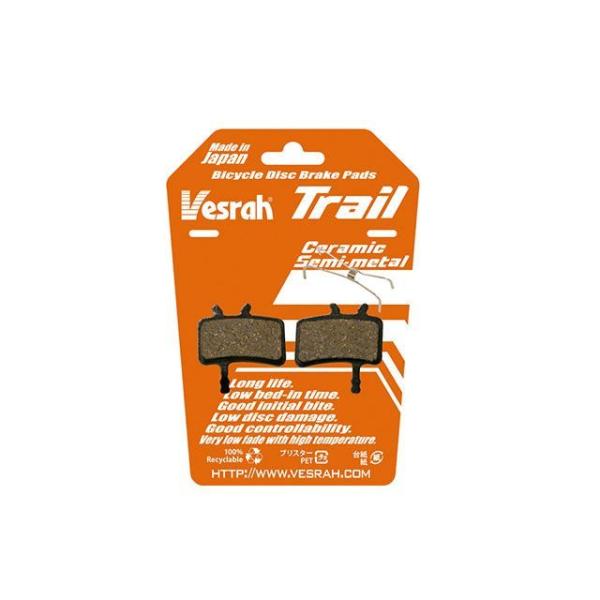 ●メーカー名：ベスラ（自転車） / Vesrah(ベスラ)●商品名：自転車 ディスクブレーキパッド（BP-027）トレイル Hayesメーカー品番：BP-027JANコード：4510819401029適合：Hayes Stroker Ryd...