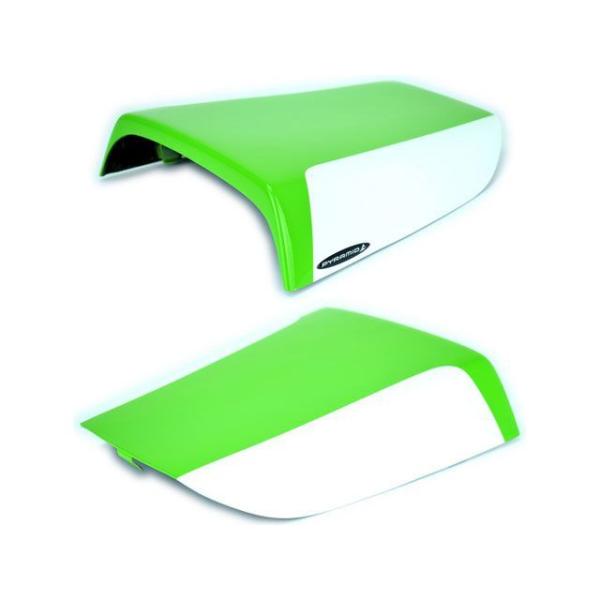 ●メーカー名：ピラミッドプラスチック / PYRAMID PLASTICS(ピラミッド プラスチック)●商品名：Kawasaki ZX7-R Seat Cowl Gloss Green/Metallic White 1989＞2003 ｜ ...