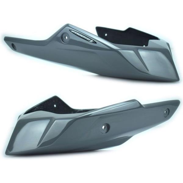 ●メーカー名：ピラミッドプラスチック / PYRAMID PLASTICS(ピラミッド プラスチック)●商品名：Yamaha MT-07 Belly Pan Gloss Grey （Nimbus Grey） 2013＞ ｜ 22136Lメー...
