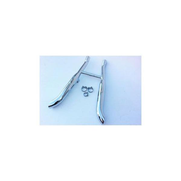 ●メーカー名：マービング / Marving●商品名：デュアルマフラー Legend クロム for Suzuki VX 800（90-）メーカー品番：mvg_S-CP15-BCVX800MARVING LEGEND COUPLE - CH...