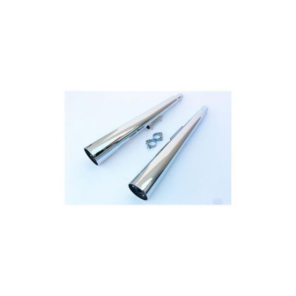 ●メーカー名：マービング / Marving●商品名：デュアルマフラー Marvi クロム - EU公道走行認可メーカー品番：mvg_K-2031-BCZ400JZ500MARVING MARVI COUPLE - CHROMIUM ｜ K...