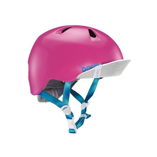 ●メーカー名：バーン（自転車） / bern(バーン)●商品名：自転車 幼児用ヘルメット bern（バーン） ［NINA］ ニーナ 幼稚園年少対象（Satin Hot Pink）●サイズ：S/Mメーカー品番：BE-VJGSPNKV-12JA...