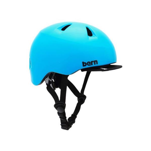 ●メーカー名：バーン（自転車） / bern(バーン)●商品名：自転車 幼児用ヘルメット bern（バーン） ［TIGRE］ ティグレ 1歳〜2歳児対象（Satin Cyan Blue）●サイズ：XXSメーカー品番：BE-BB00Z18SC...