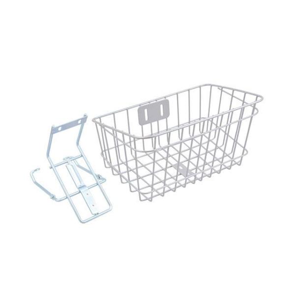 ●メーカー名：ダイキ（自転車） / DAIKI(ダイキ)●商品名：ATB車に最適 （CC-ATB-3） キャリア付フロントカゴ（シルバー ）JANコード：4962625412391シルバーATBモデルに最適なキャリア付属のフロントカゴ。サイ...