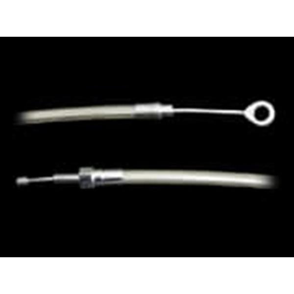 ●メーカー名：ネオファクトリー / Neofactory(ネオファク)●商品名：57in クラッチケーブル ステンメッシュ XL用メーカー品番：・022982スポーツスターファミリー汎用 38620-96/38621-86Aアウター部：シル...