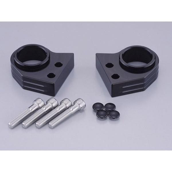 ●メーカー名：ハリケーン / HURRICANE●商品名：ハンドルアップスペーサー H20（ブラック）メーカー品番：HB0639BJANコード：4936887113402ZZR400ブラックアルミ合金削り出し内径φ41mm・20mmアップ ...