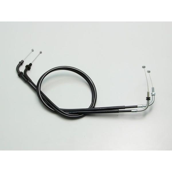 ●メーカー名：ハリケーン / HURRICANE●商品名：スロットルケーブル W 150mmロング（ブラック）メーカー品番：HB6301JANコード：4936887241105SRV250ブラック全長765/780mm150mmロングブラッ...