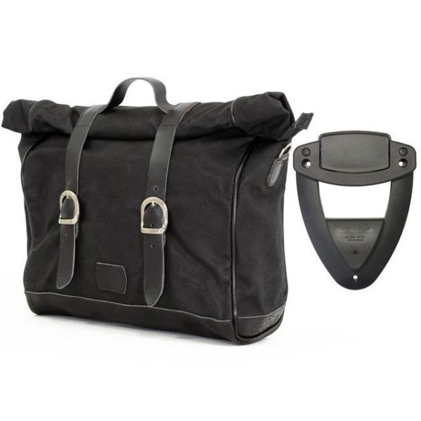 ●メーカー名：ロングライド / LONGRIDE●商品名：ヘリテージ サドルバッグ CLICK-ON ロールトップ 18L ローポジション（ブラック）メーカー品番：HQR137WBLA-LWJANコード：4573356853072ブラックア...