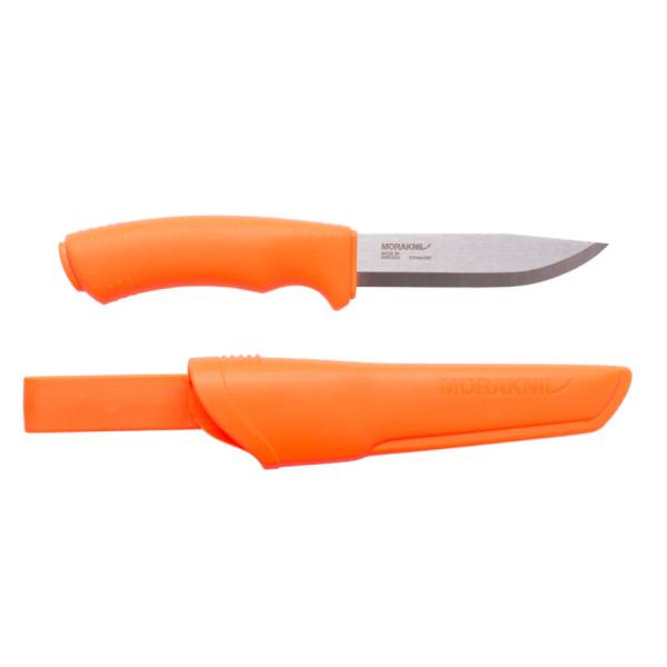 モーラナイフのアウトドアナイフの中で、「ガーバーグ」につぐ強靭さが魅力のナイフ「ブッシュクラフト」。その名の通り、自然の中で活動するための知識や技術を身に付け、自然を理解していくブッシュクラフトの考え方を元にデザインされたナイフ。3.2mm...