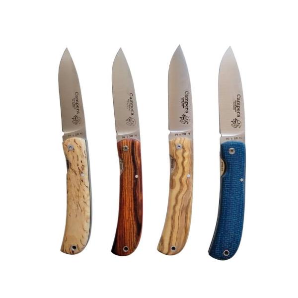 【J&amp;V】CAMPERA フォールディングナイフ カンペラ 小型 二つ折り アウトドア キャンプ 天然目 マイカルタ片手で開けて、ポケットにも収まる、優等生フォールディングナイフ！フォールディングナイフと言えば、こんな経験はございま...