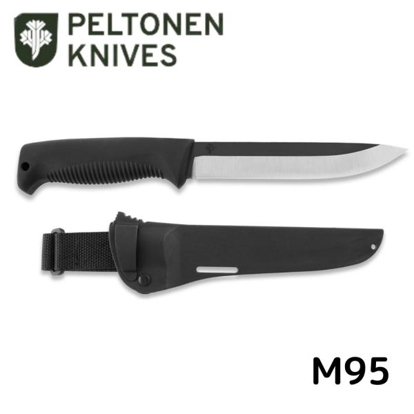 フィンランド軍採用のFISKARS社製 M95レンジャーナイフ【刃】レンジャー プーッコの刃は、フィンランドのカウハバにある Laurin Metalli Oy の工房で作られています。ナイフの刃は、コーティングまたはコーティングなしの 8...