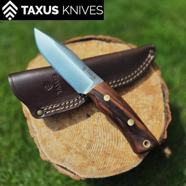 タクサスナイフから新作WISDOMが登場！大人気のハビリスシリーズより一回り小さいナイフです。取り回ししやすく、ブッシュクラフトから簡単な調理カットまでこれ１本で賄えます。刃厚も3.5mmありフルタングです。J.Sabaterデザインのナイ...