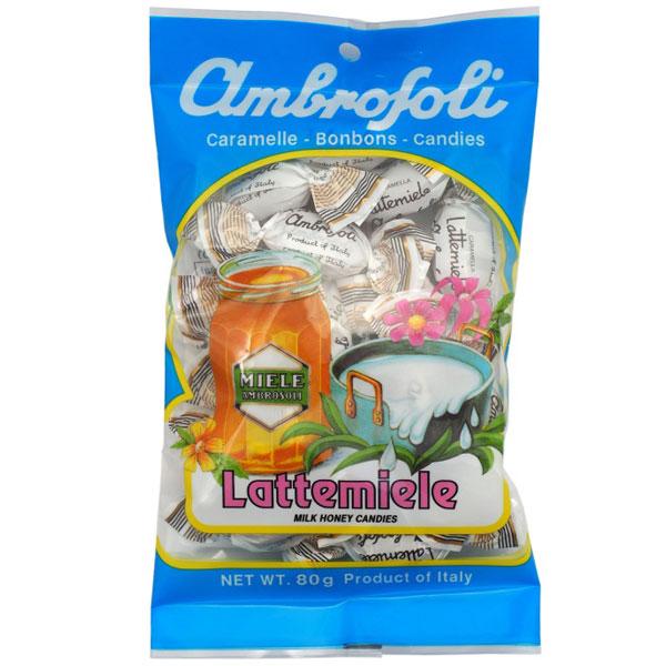 【アンブロッソリー ミルクハニー】●イタリア最大のハチミツメーカーが作ったハニーキャンディ。ミルクキャンディの中にとろ〜りハチミツの入ったキャンディ。【アンブロッソリー】スイスの国境に近いイタリア最北部のロナゴは人口１６００人余りの小さな町...