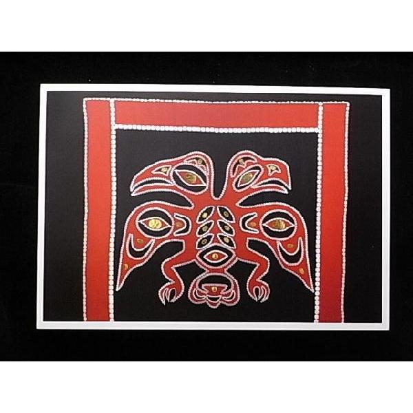 ハイダ族（Haida族）デザインポストカード