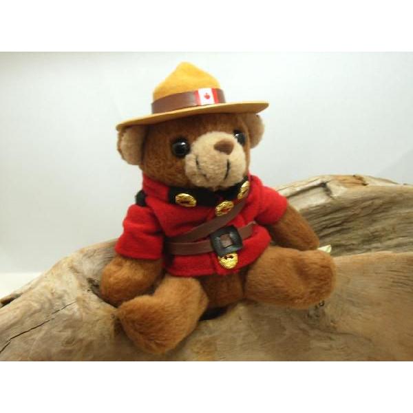 RCMPカナダ王室山岳騎馬警察ベアーぬいぐるみ