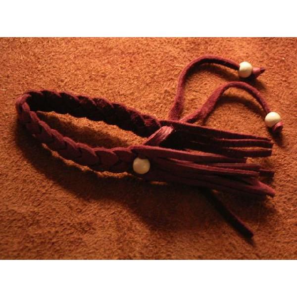 鹿革ブレスレット