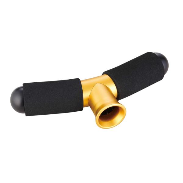 デカアテ ギンバル対応 T-bar 腰あて スタンディングファイトに最適！■航空用アルミニウム合金製■全長：235mm■クッション径：46mm■差込口径：約30mm■重量：285g