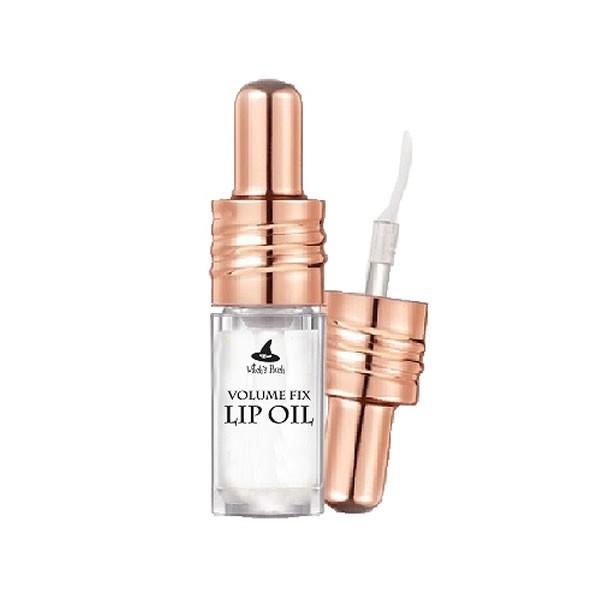 【商品詳細】商品名:ウィッチズポーチ　ボリュームフィックスリップオイル商品の説明:保湿だけじゃなくオールマイティに使用できるリップオイルです。ハニー、アボカドオイルなどの高保湿成分配合。ボルピリン配合で唇に弾力とボリュームを与えます。シコン...